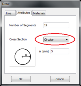 Cross-Section Equivalent Radius › AN-SOF Antenna Simulation Software